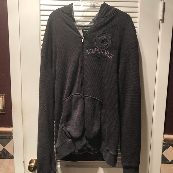 Quiksilver | Shirts | Mens Quicksilver Hoodie Jacket | Poshmark